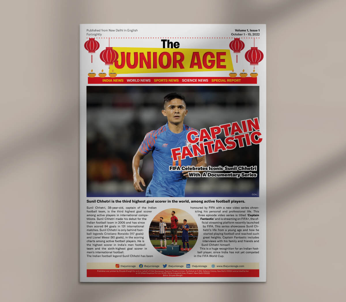 Yearly Print - The Junior Age