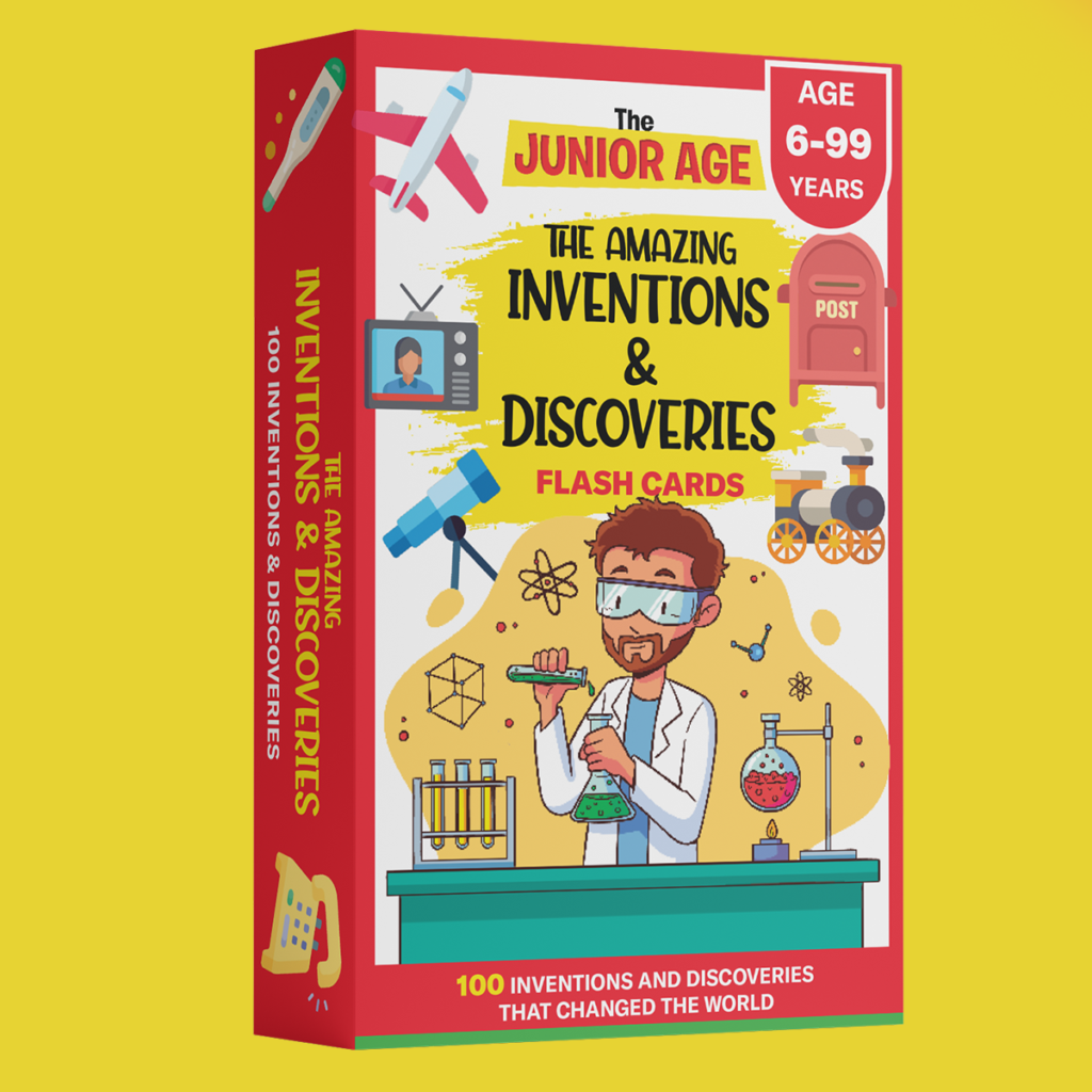 The Amazing Inventions & Discoveries Flash Cards - The Junior Age