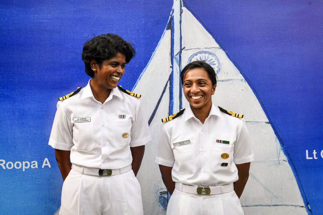 Two Women from the Indian Navy: A Journey Across Oceans