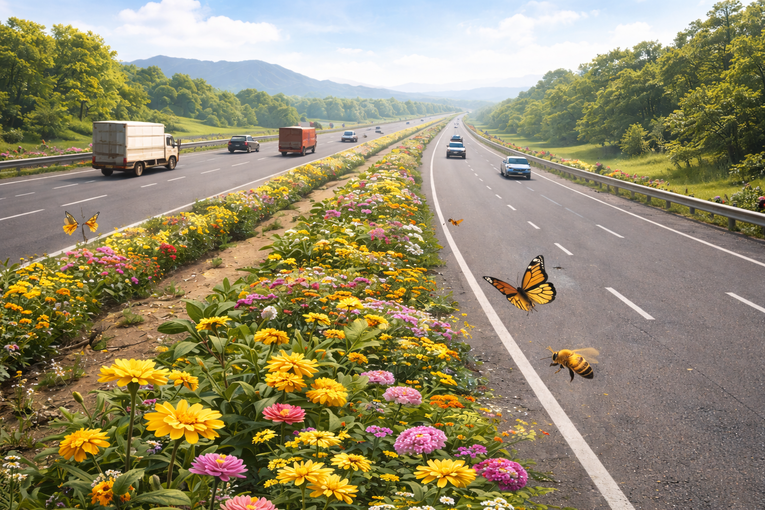 National Highways To Have Pollinator-friendly ‘BeeCorridors’ To Save ...